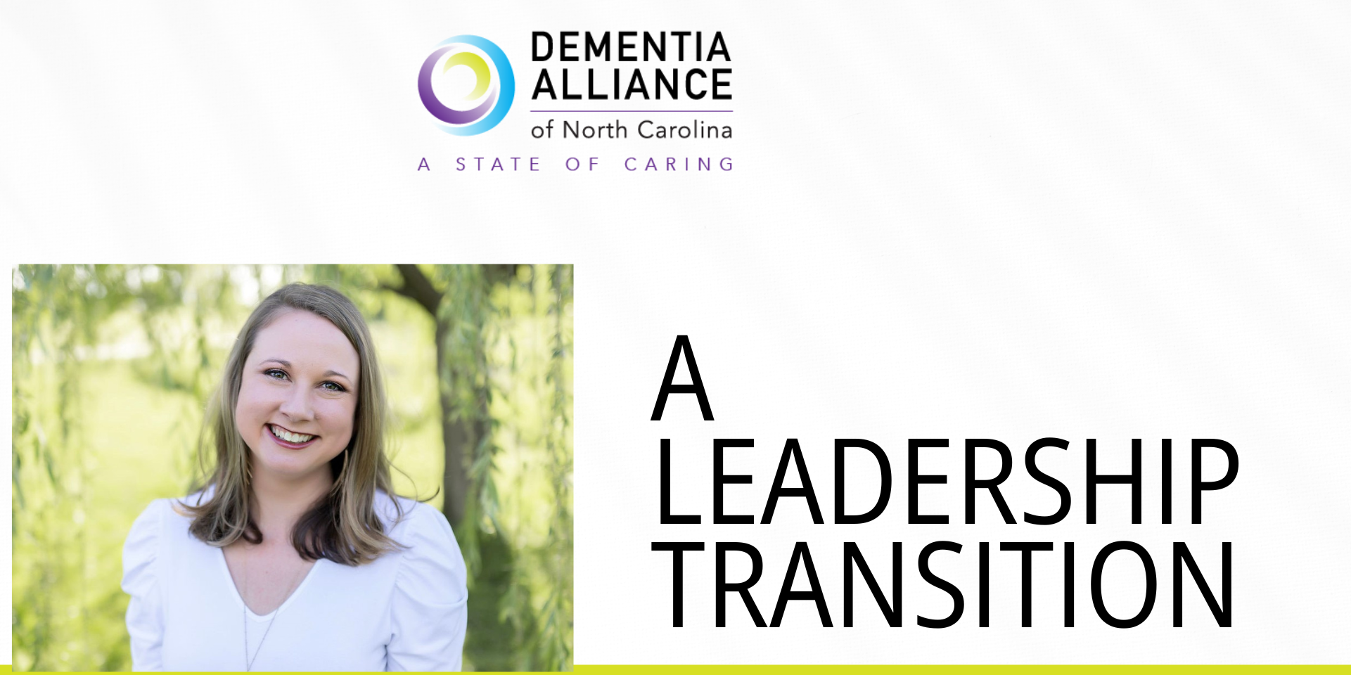 A Leadership Transition at Dementia Alliance of North Carolina – Dementia Alliance of North Carolina